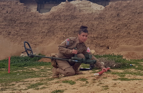 Celebrating female deminers on International Women's Day | MAG US