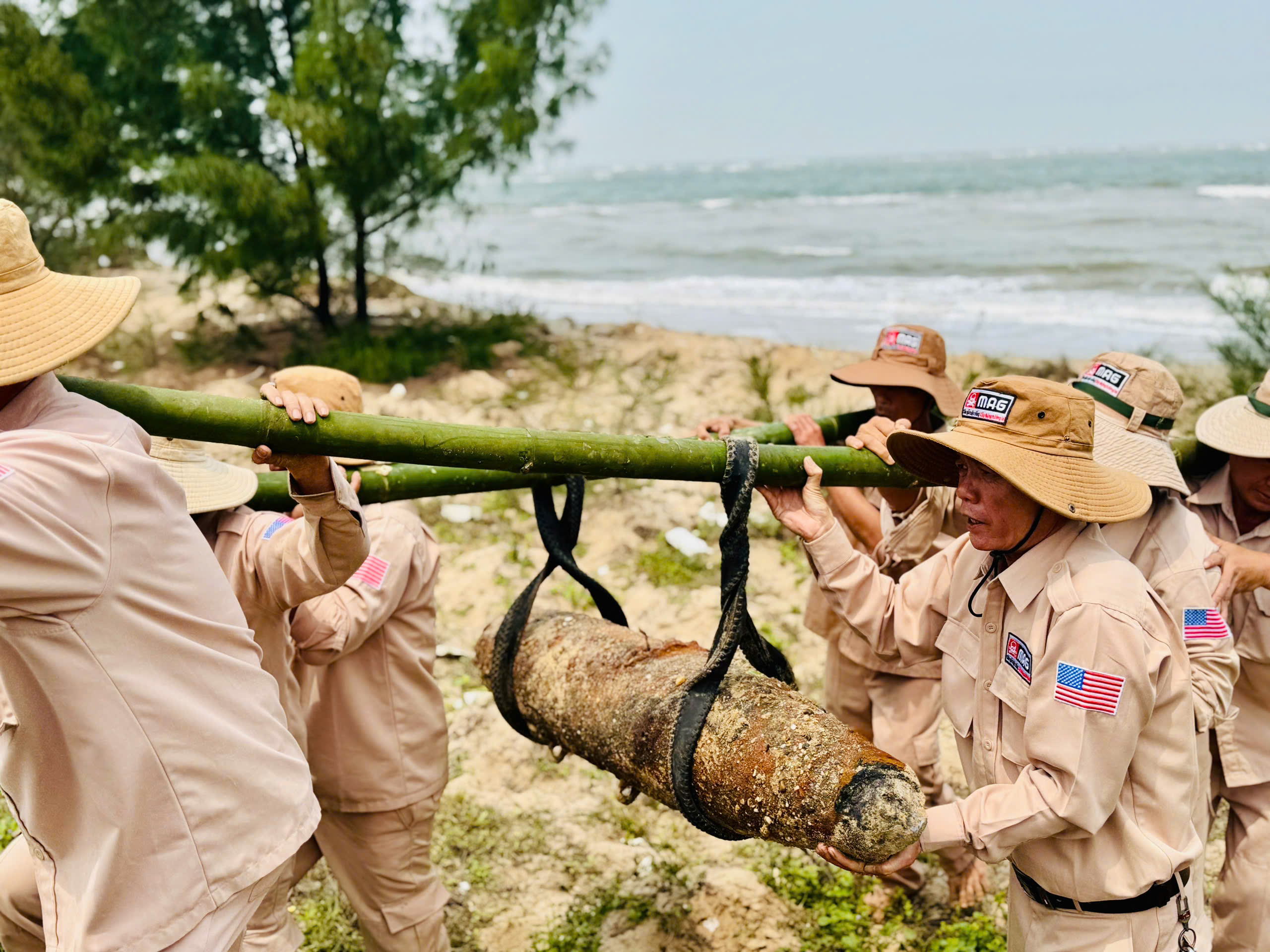 MAG removes second large bomb in a week near residential area in ...